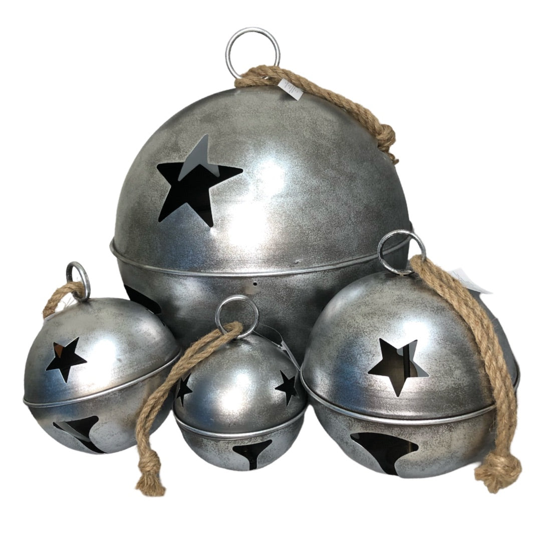 Cascabeles metalicos plata de 15/20/25/45 cm – Mercería El Gato